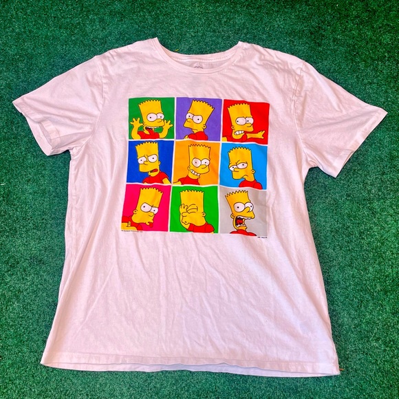 Universal | Shirts | Y2k The Simpsons Graphic Tshirt | Poshmark